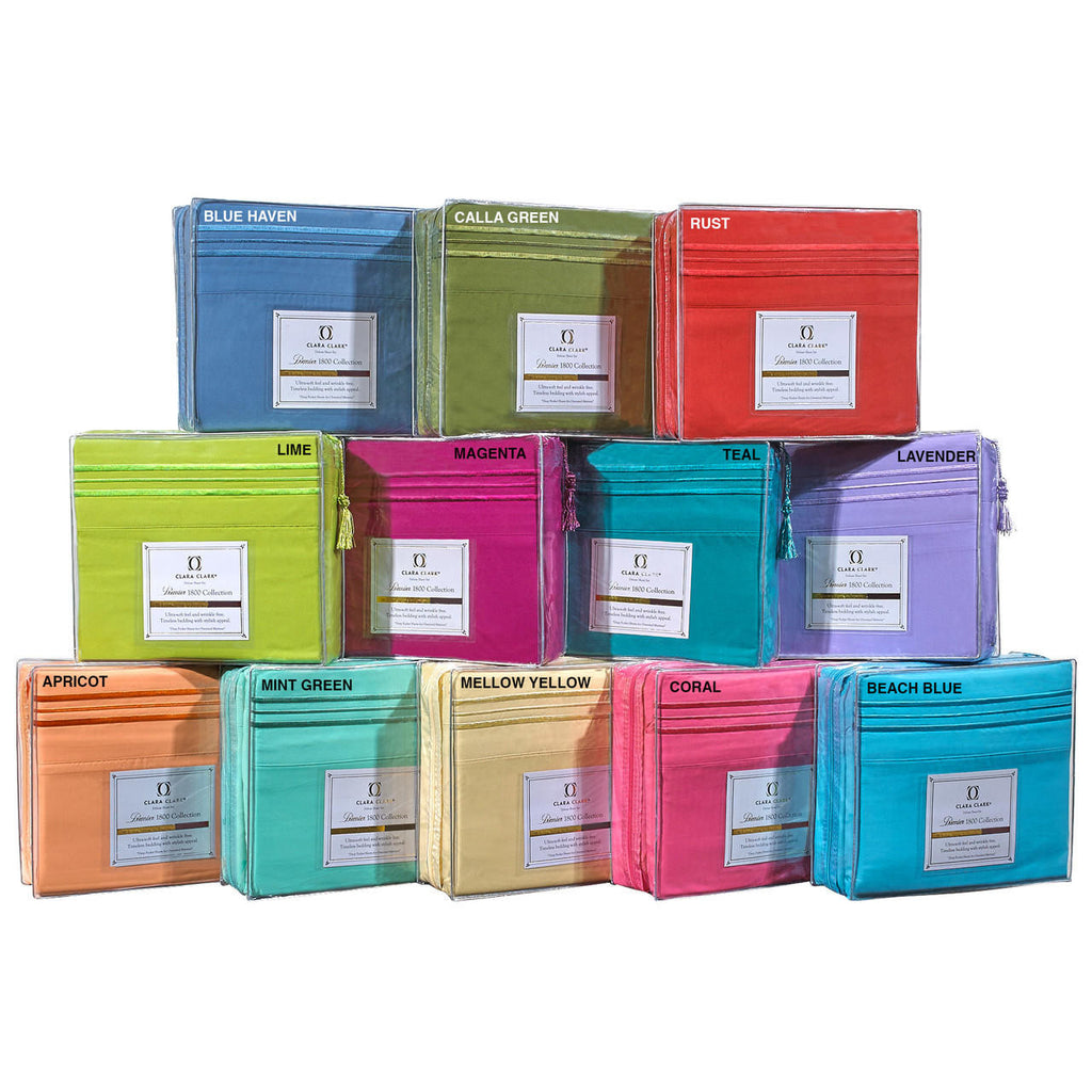 Clara Clark® 1800 Sheet Sets — Sanders Collection